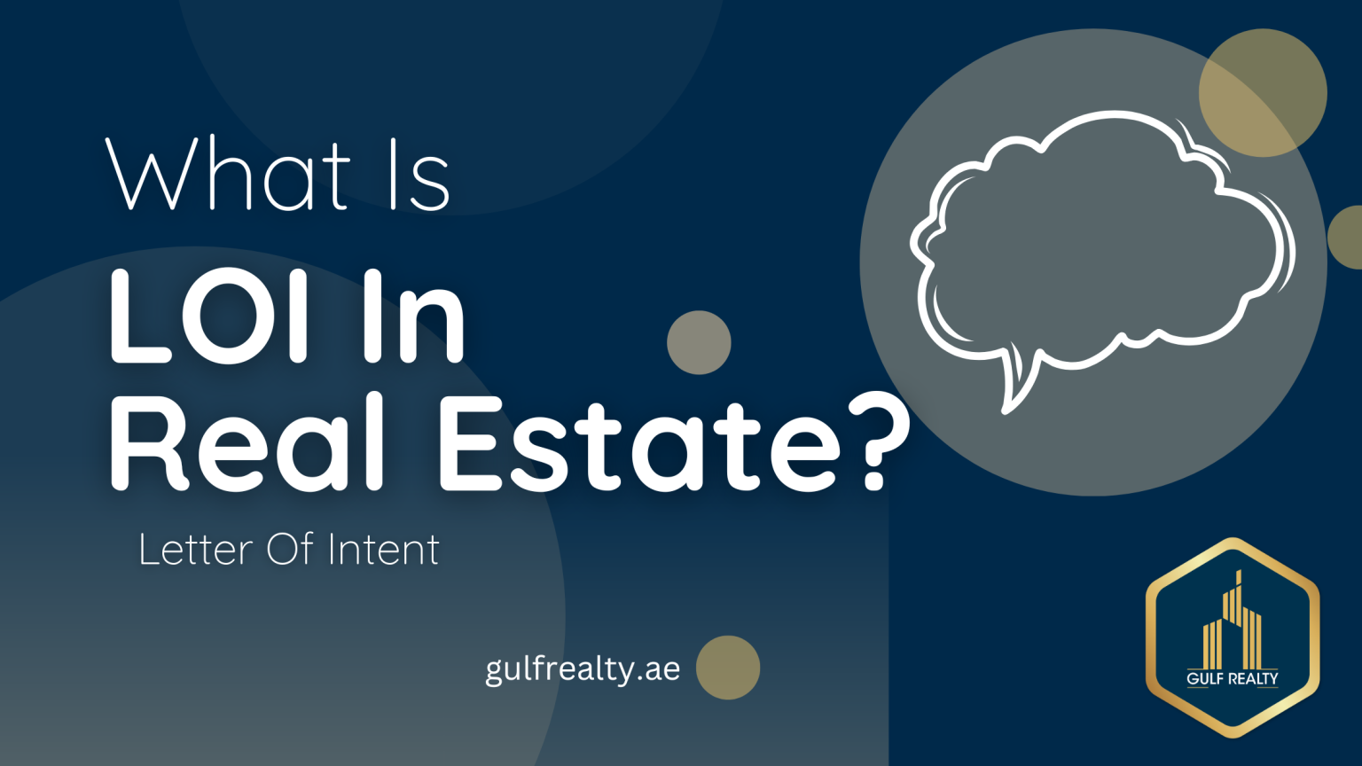 What Is LOI In Real Estate | WHAT LETTER OF INTENT MEAN?
